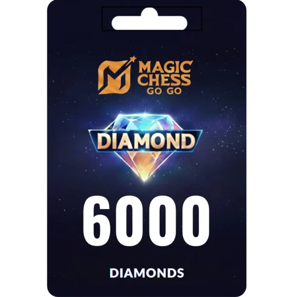 Buy Magic Chess: Go Go 6000 Diamonds (Global) - Instant GOD MODE | EogStore