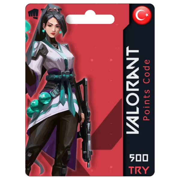 Valorant Gift Card 500 TRY Turkey | VP Redeem Code -Eogstore